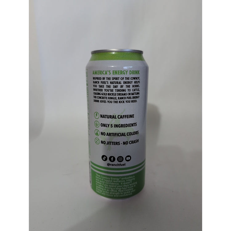Ranch Fuel Energy Drink Agave Lime 16 Ounce Can – Texan Spice