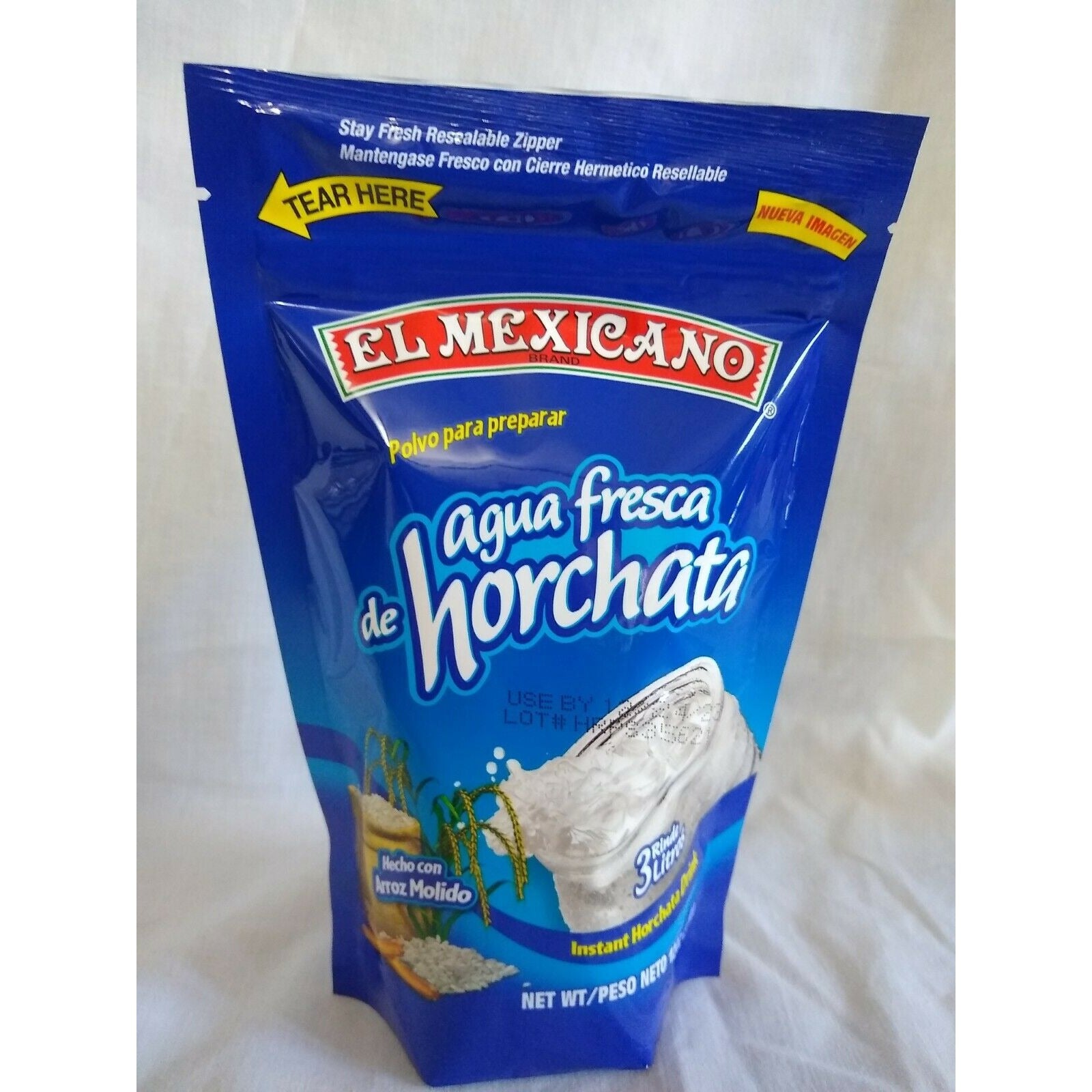 El Mexicano Agua Fresca de Horchata Drink Mix 12 Ounce Package – Texan ...