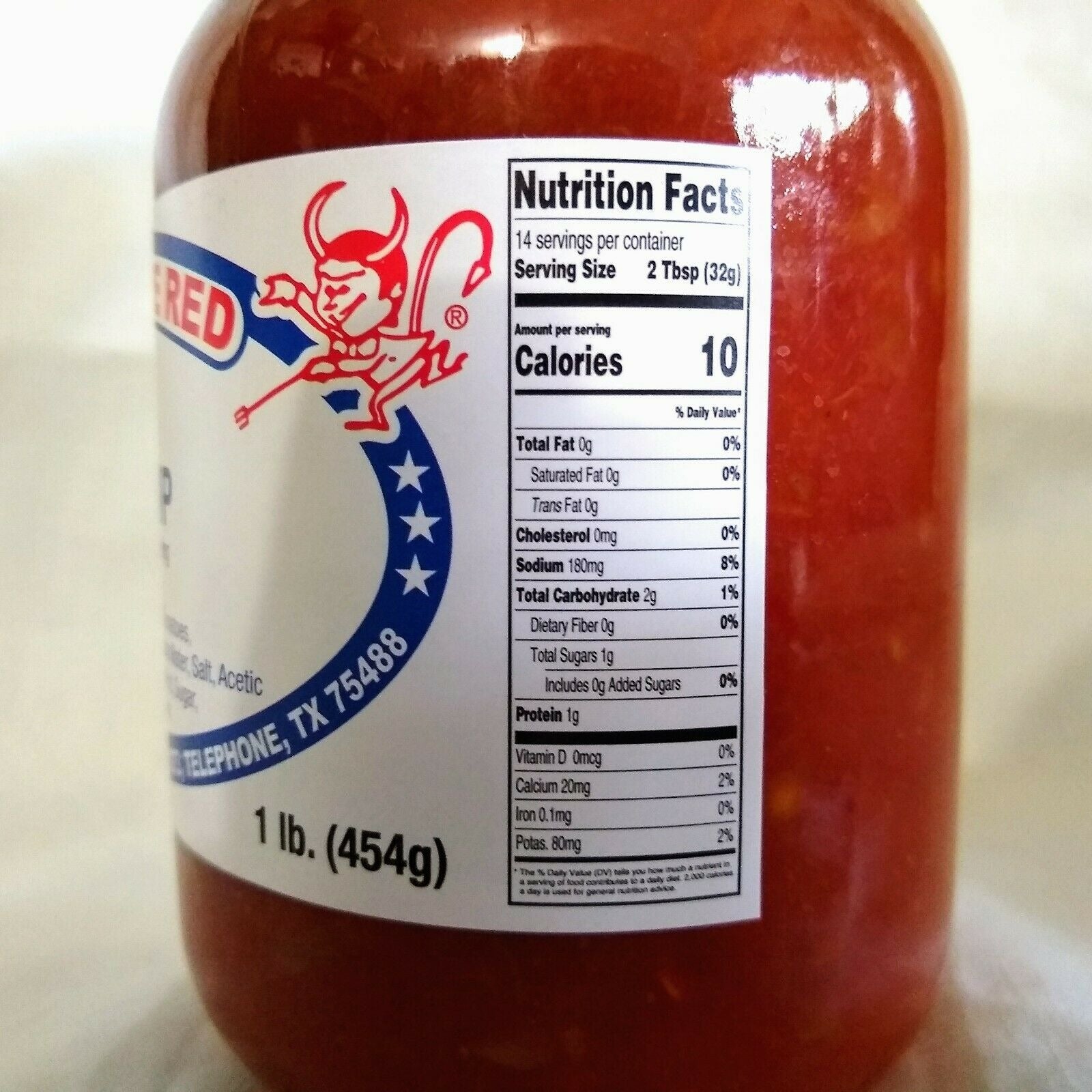 Hell On The Red Mild Party Dip Salsa 16 Oz Glass Jar – Texan Spice